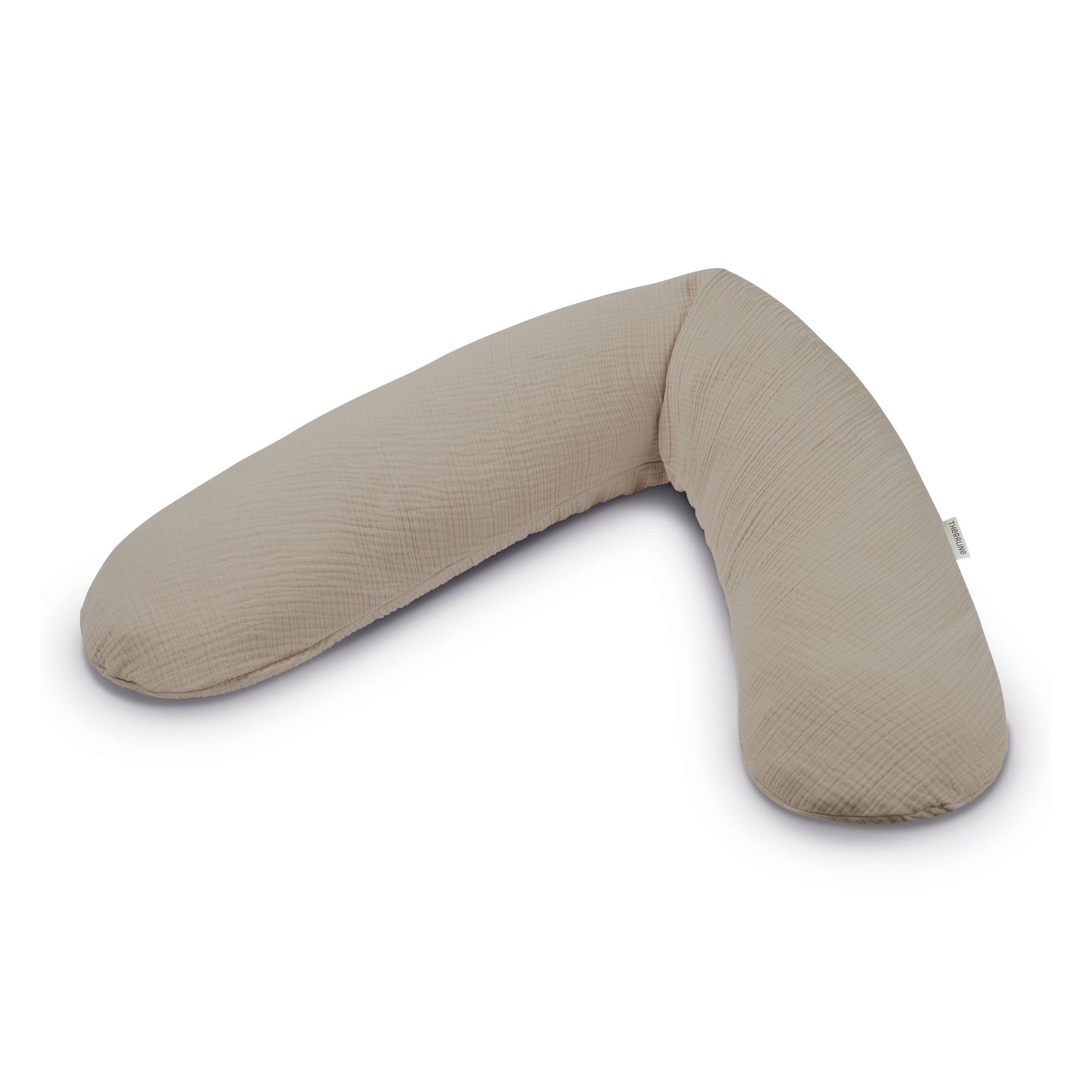 Theraline - Voedingskussen met Hoes Tetra | Taupe – Het land van Ooit