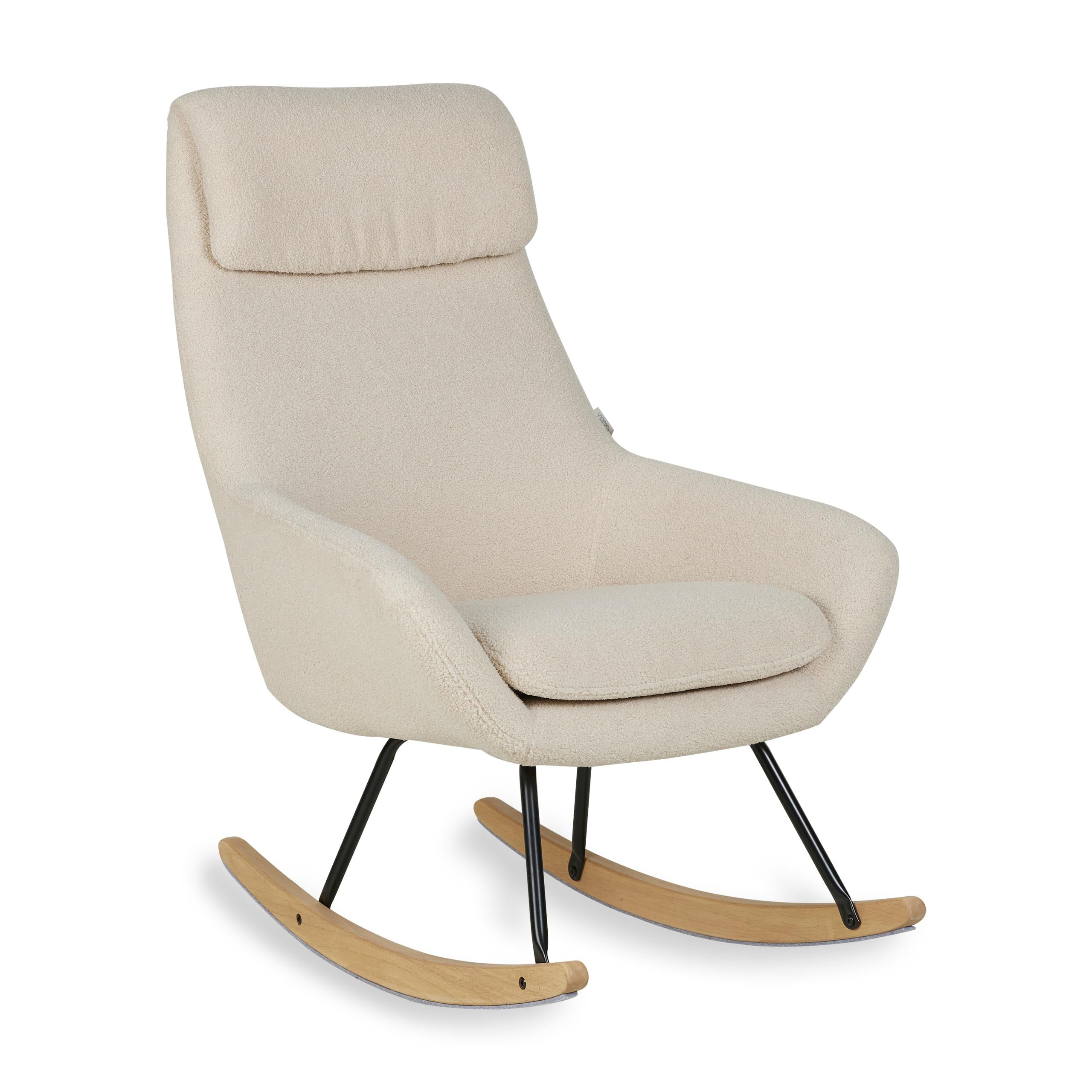 Quax Schommelstoel Rocking Chair Nordic Sheep Beige – Het land van Ooit
