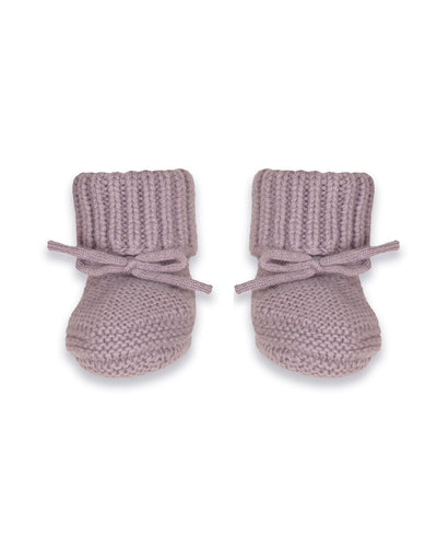 Lodger - Babyslofjes Slipper Merino Wol | Roze – Het land van Ooit