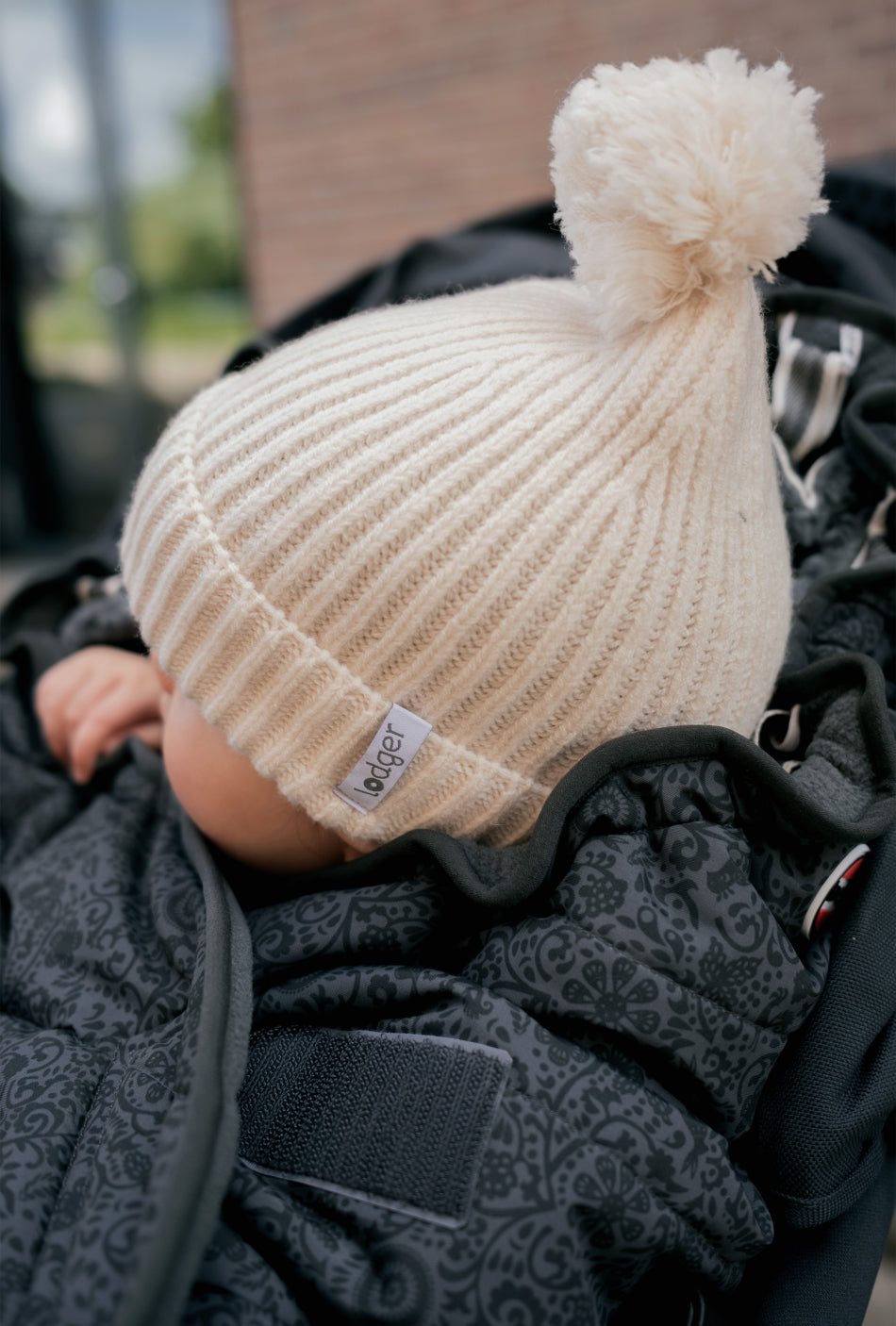 Lodger - Muts Hatter Merino Wol | Beige – Het land van Ooit