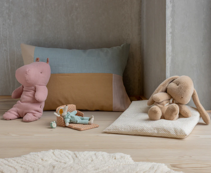 Maileg - Knuffel Bunny Medium | Cream Peach – Het land van Ooit